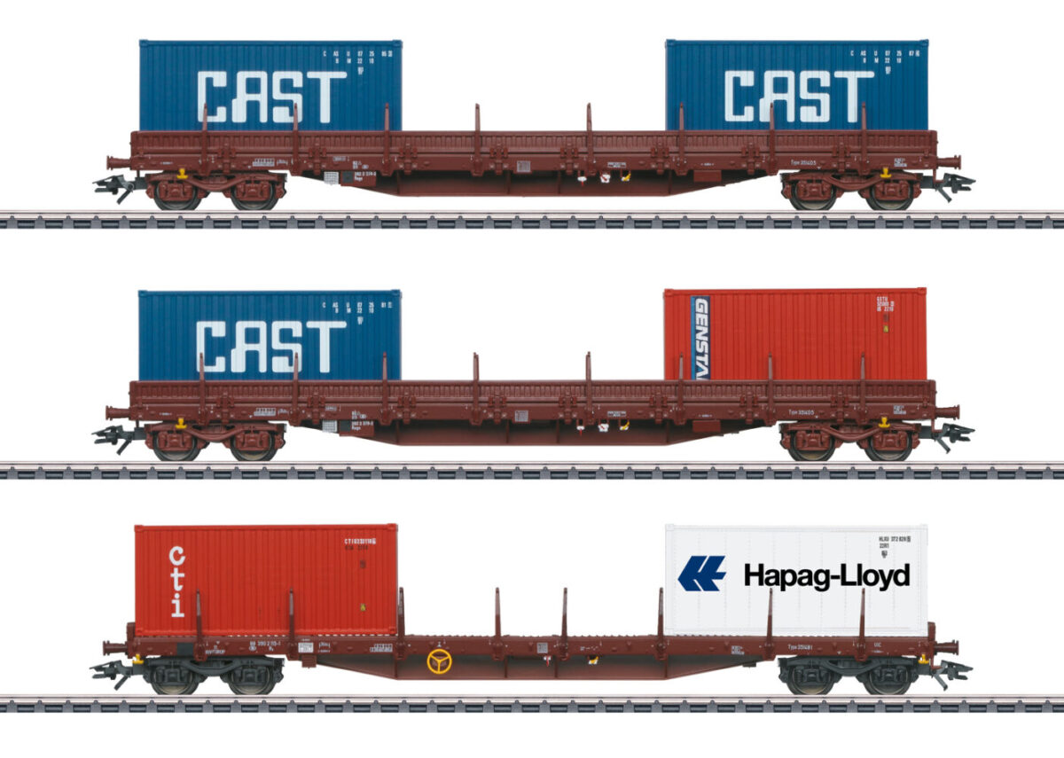 Container truck set NMBS SNCB - CC-Rails webshop
