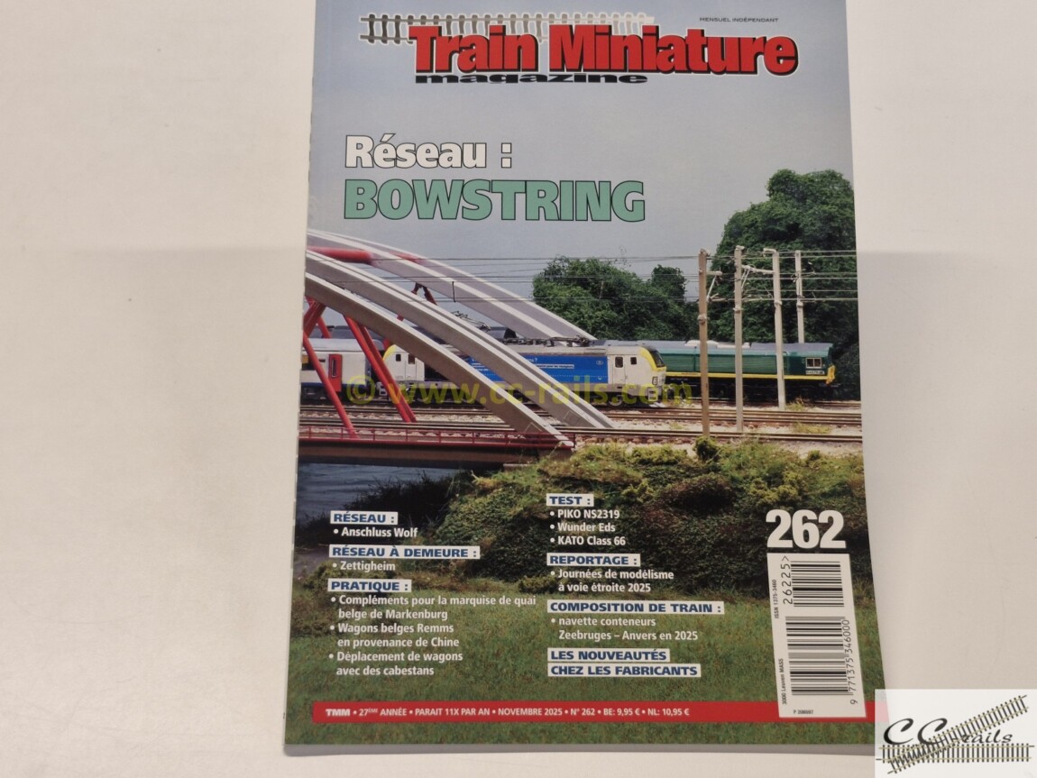 Train Miniature magazine numéro 262 français - CC-Rails webshop
